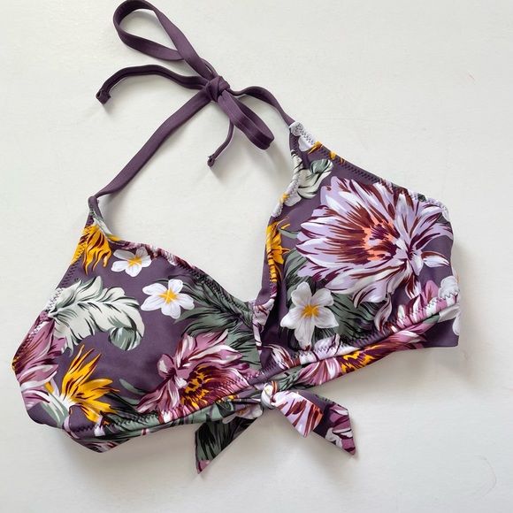 Kona Sol | Swim | Target Floral Bikini Top | Poshmark